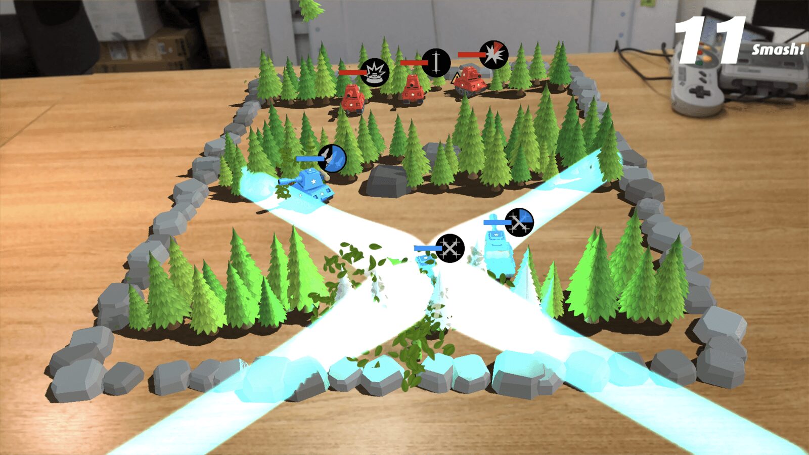 Smash Tanks! Available Now On Android - Big Boss Battle (B3)